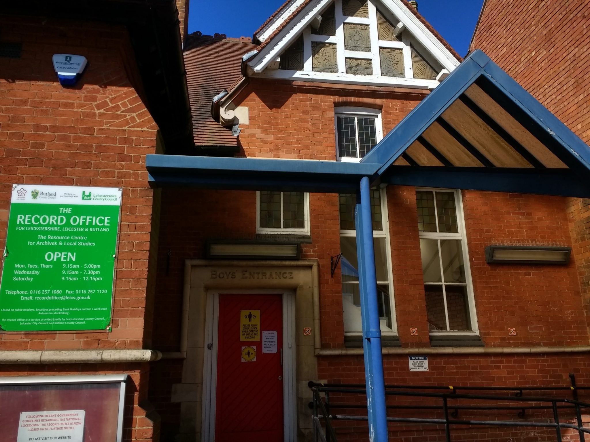 Record Office to re-open on 20th April - The Record Office for ...